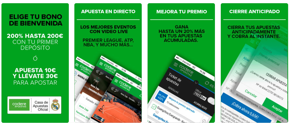 Codere App Colombia: toda la información